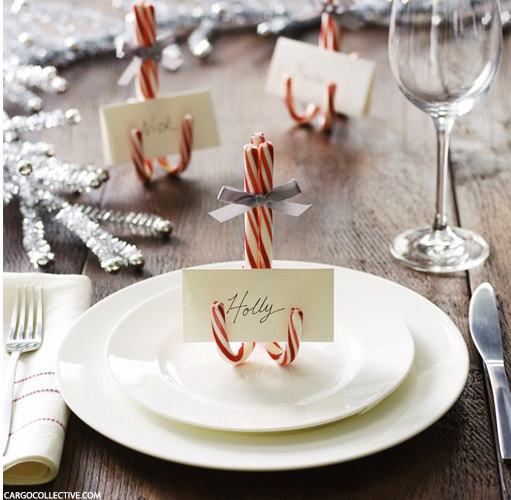 Candy Cane Place Card - Lolli and Me